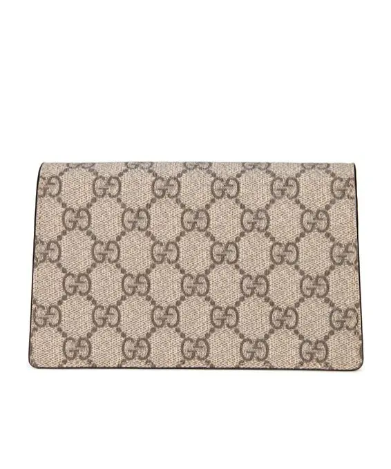 Gucci Dionysus Gg Supreme Super Mini Shoulder Bag - Brown