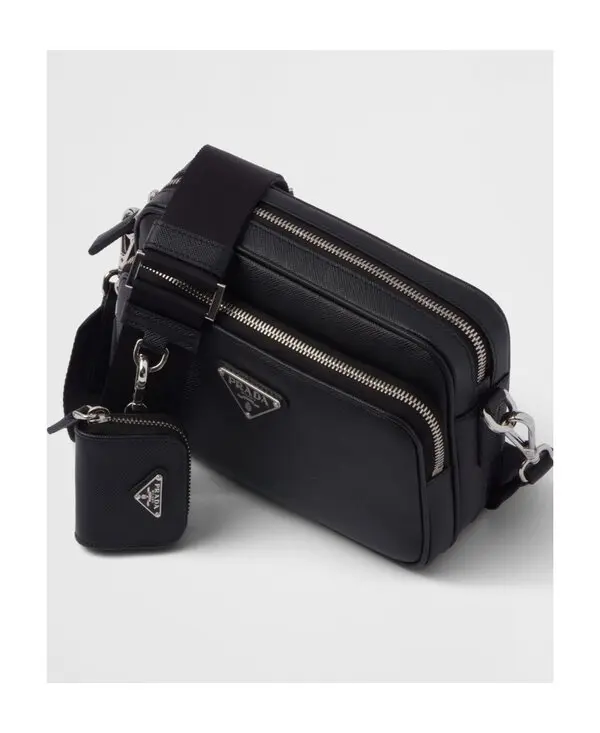 Prada Triangle Logo Shoulder Bag