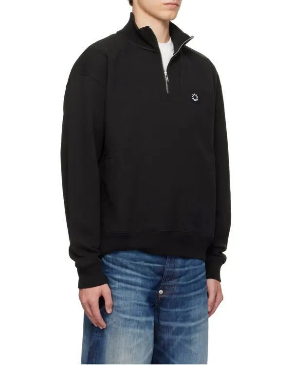 Kenzo Boke Flower 2.0 Embroidered Half-zip Sweatshirt