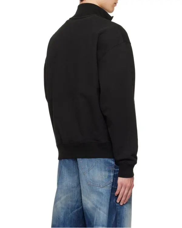Kenzo Boke Flower 2.0 Embroidered Half-zip Sweatshirt