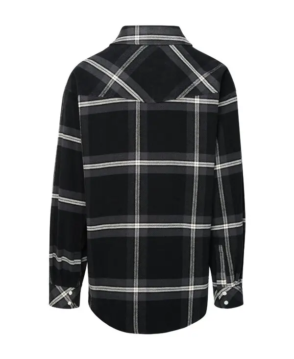 Palm Angels Monogram Checked Overshirt