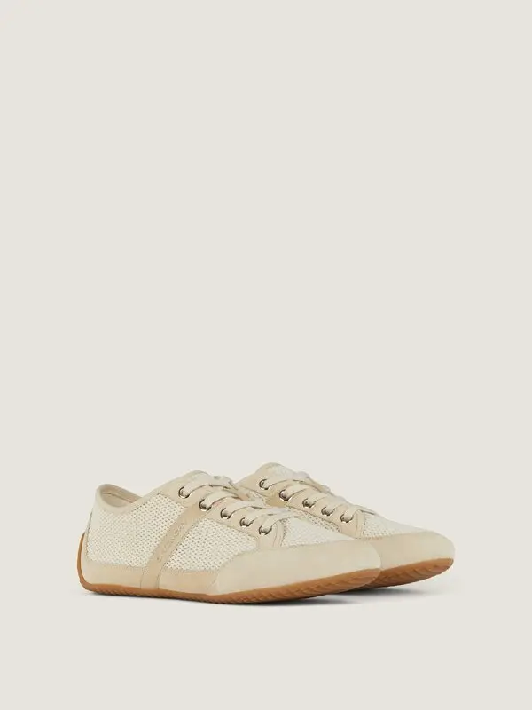 Givenchy Mesh Slim Sneakers - Beige