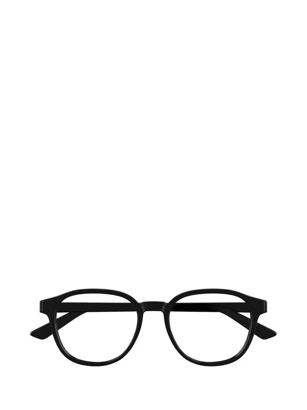 Bottega Veneta Classic Panthos Eyeglasses - Bright Black