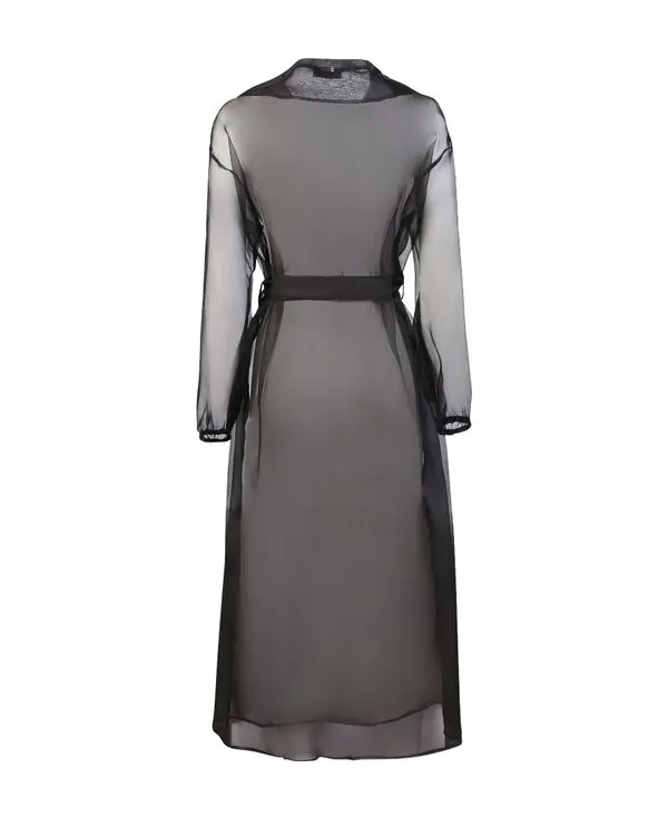 Herno Belted Sheer Coat
