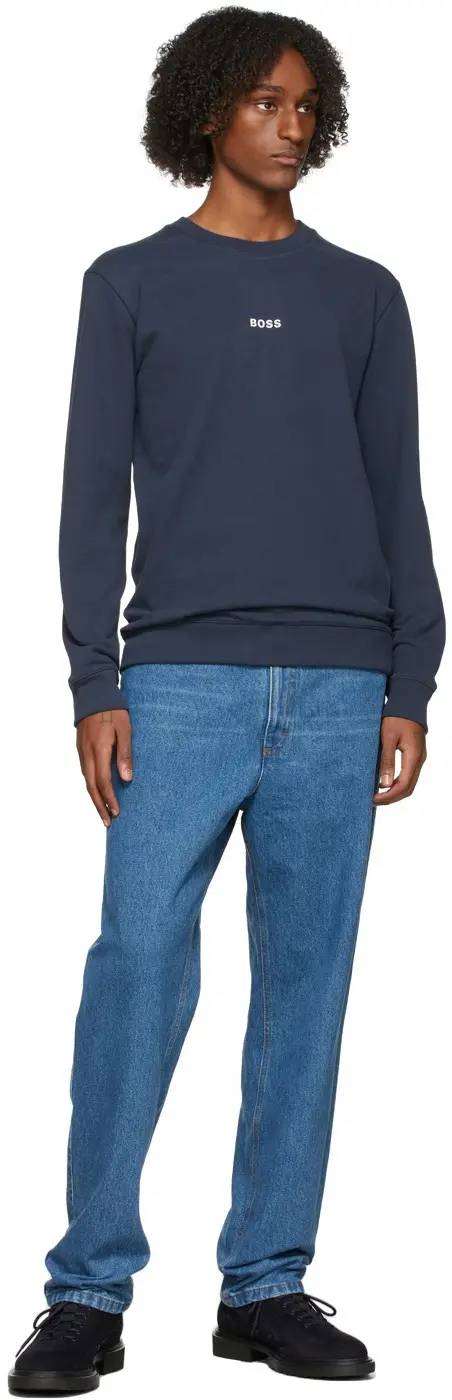 Hugo Boss Round Neck Long Sleeve Sweater