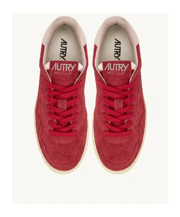 AUTRY Flat Lace-up Suede Sneakers