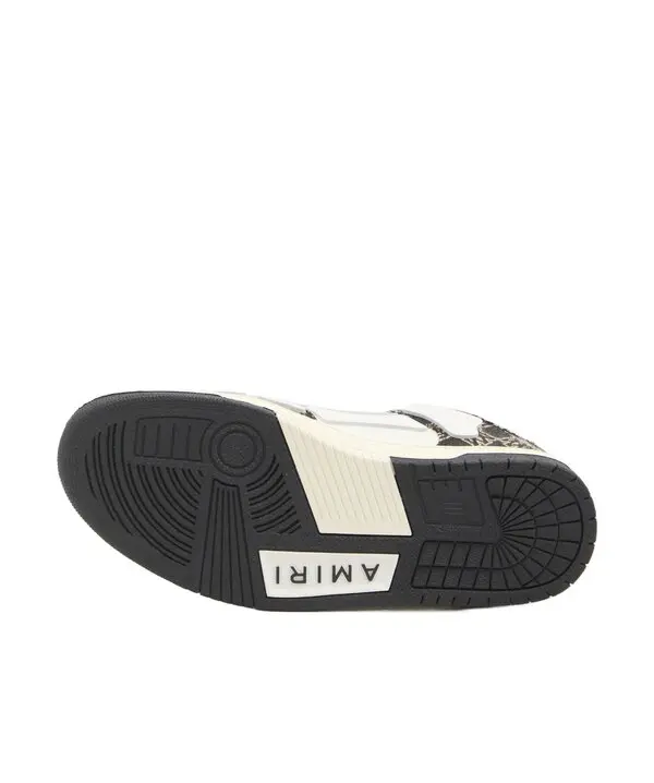 Amiri Skel-top Lace-up Sneakers - Black