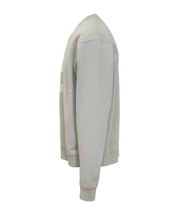 Isabel Marant Étoile Mike Flocked-logo Sweatshirt - Gray