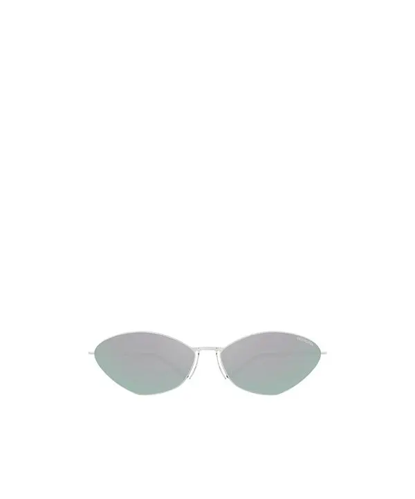 Balenciaga Cat Eye Frame Sunglasses - Sliver