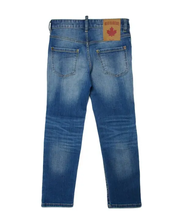 Dsquared2 Logo Jeans - Blue