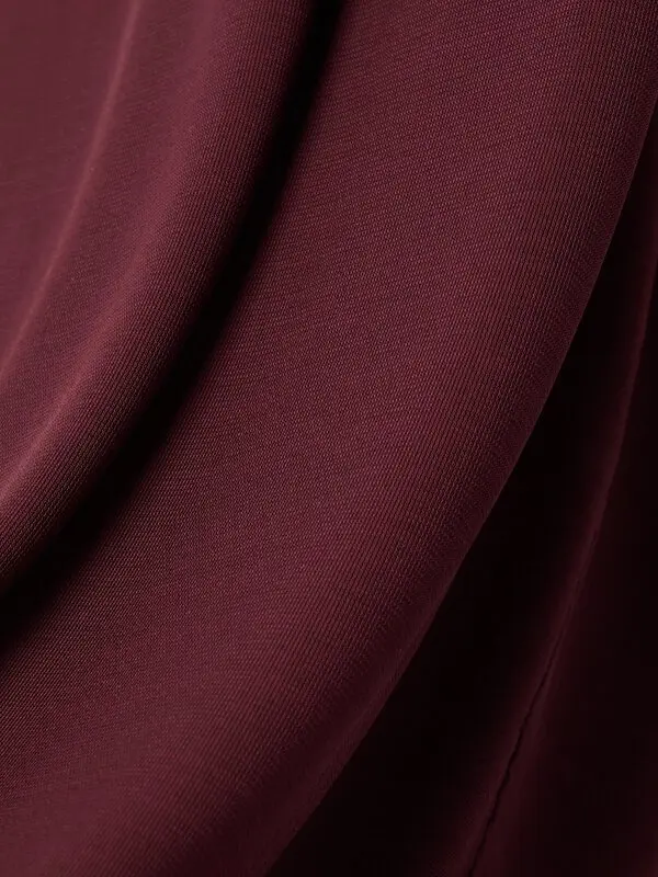 Alaïa Draped Soft Jersey Maxi Dress - No
