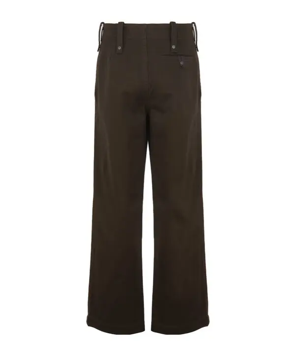 Burberry Straight Leg Loose Fit Trousers