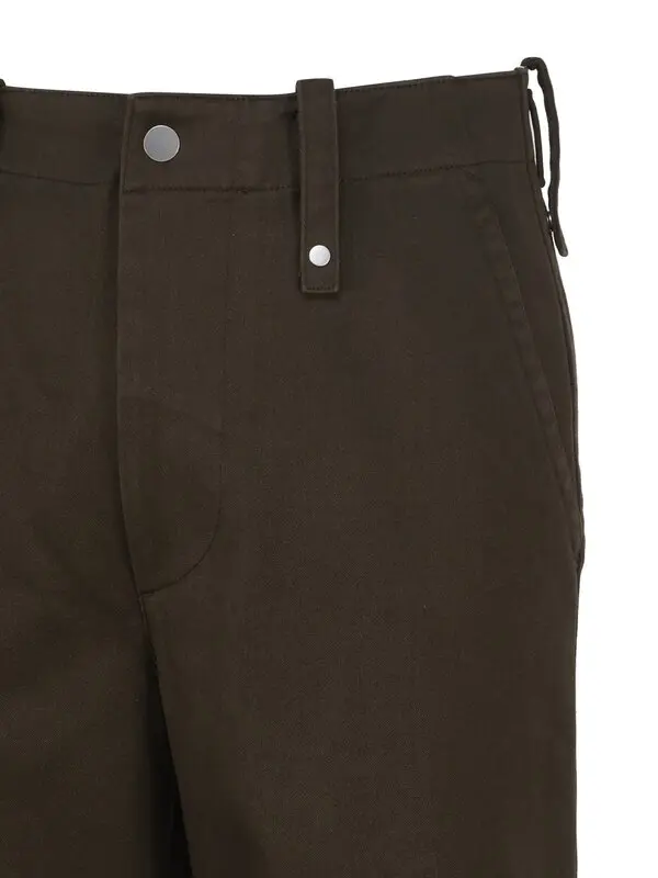 Burberry Straight Leg Loose Fit Trousers