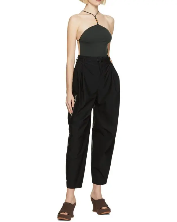 Bottega Veneta Beaded Halter Neck Top