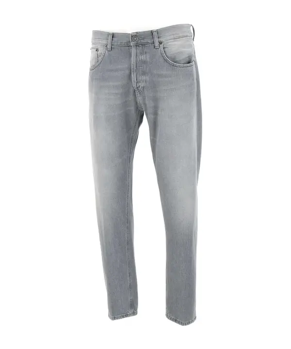 DONDUP Faded Slim-fit Jeans - Gray
