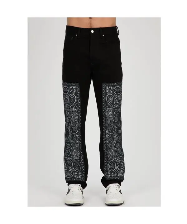 Amiri Belt Loops Slacks With Logo Plaque