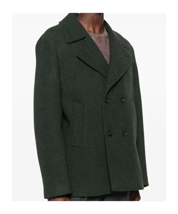 Etro Double-breasted Peacoat