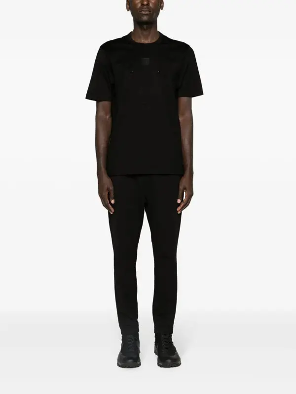 C.P. COMPANY Logo-appliqué Crewneck T-shirt
