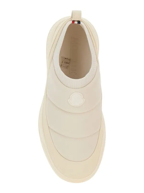 Moncler Quilted Round Toe Slip-on Sneakers