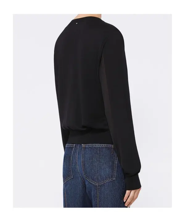 Sportmax V-neck Button-up Cardigan - Black