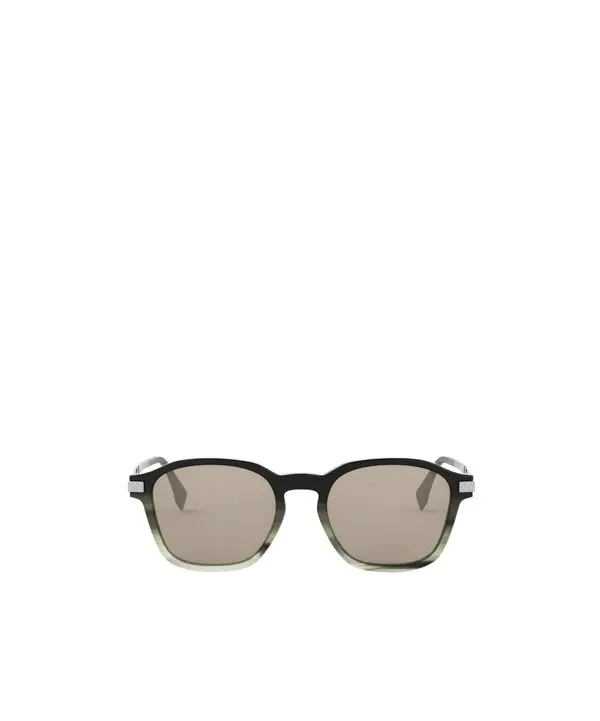 Fendi Geometric Sunglasses - Nude