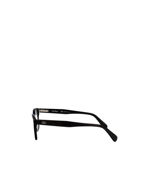 FERRAGAMO Square Frame Eyeglasses - Black