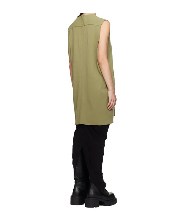 Rick Owens Sleeveless Spliced Vest