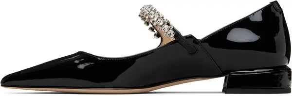 JIMMY CHOO Bing Pointed-toe Flats