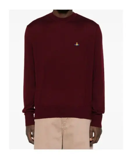 VIVIENNE WESTWOOD Alex Crewneck Jumper - Brown