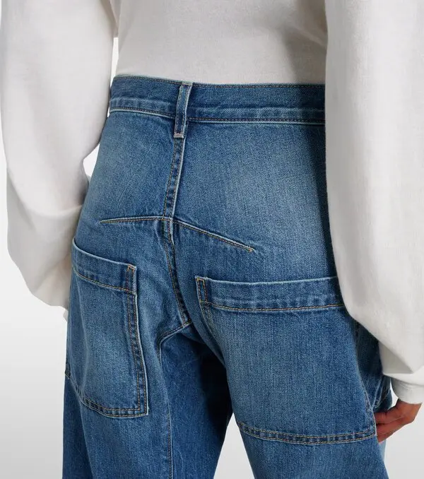 NILI LOTAN Belted Jeans