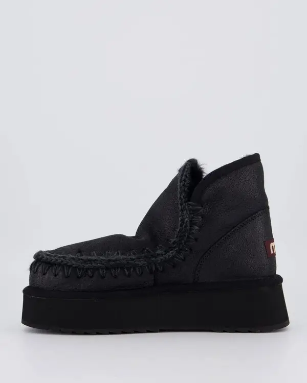 Mou Eskimo Platform Boots - Black