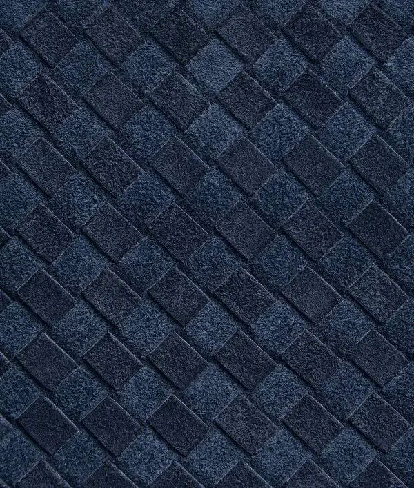 Bottega Veneta Intrecciato Suede Messenger Bag - Neptune