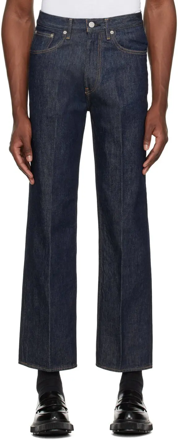 Auralee Regular Fit Jeans - Black
