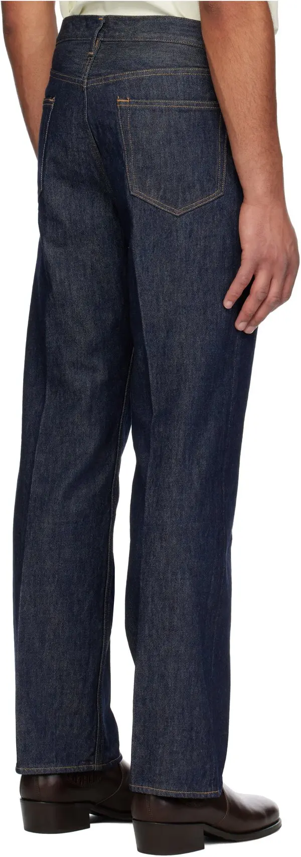 Auralee Regular Fit Jeans - Black