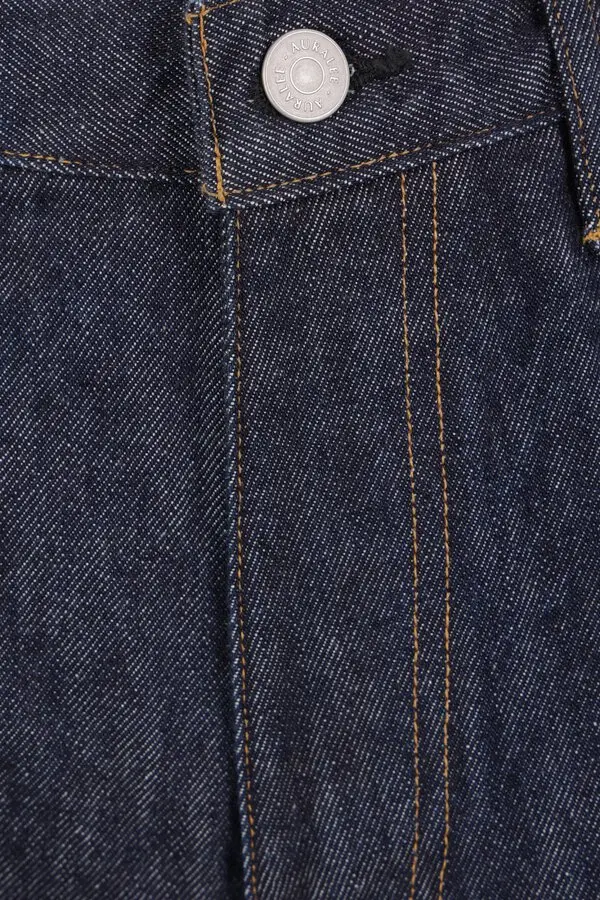 Auralee Hard Twist Denim 5p Pants