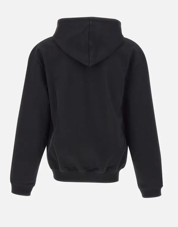 HELIOT EMIL Fulgens Hoodie With Drawstring Hood And Logo Print