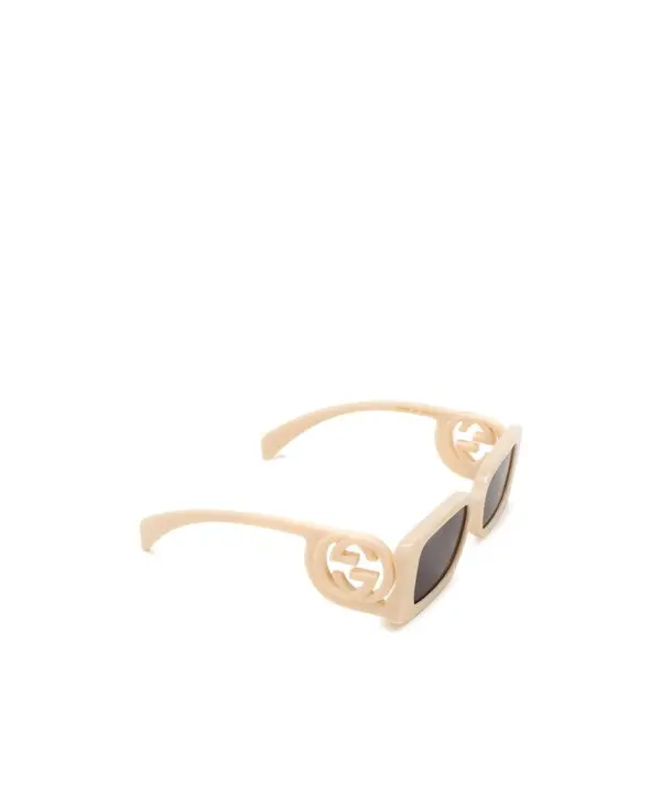Gucci Rectangle Frame Sunglasses - Black