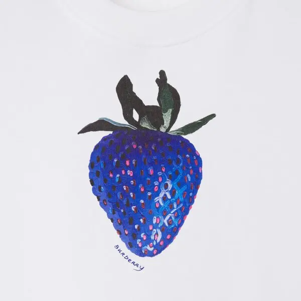 Burberry Strawberry Print T-shirt