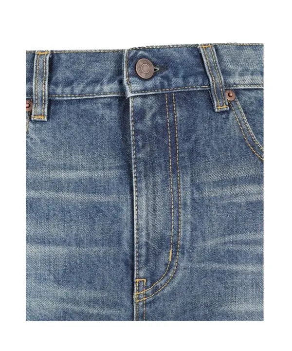 Chloé Logo Patch Straight-leg Jeans - No