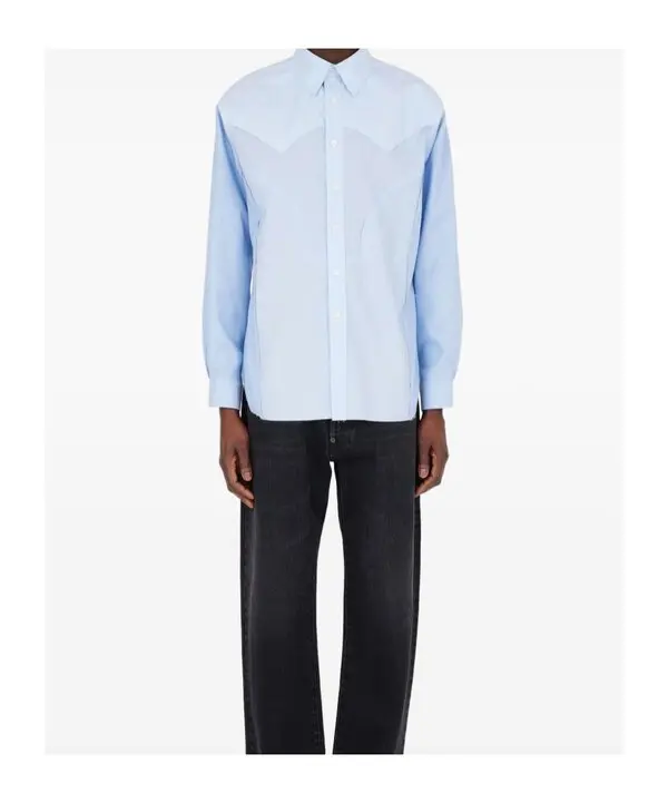 MAISON MARGIELA Striped Shirt - Blue