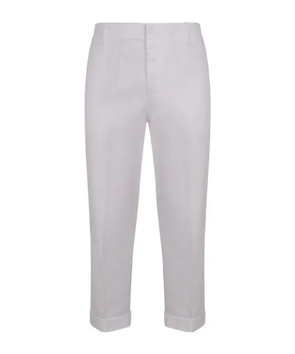 DONDUP Zyan Cotton Trousers - Gray