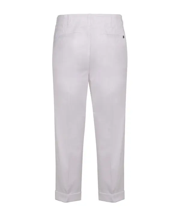DONDUP Zyan Cotton Trousers - Gray