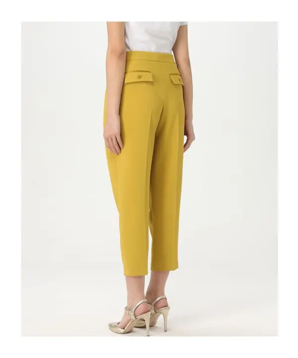 Elisabetta Franchi Tailored Crêpe Trousers