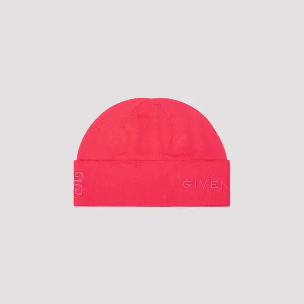 Givenchy Logo Embroidered Beanie