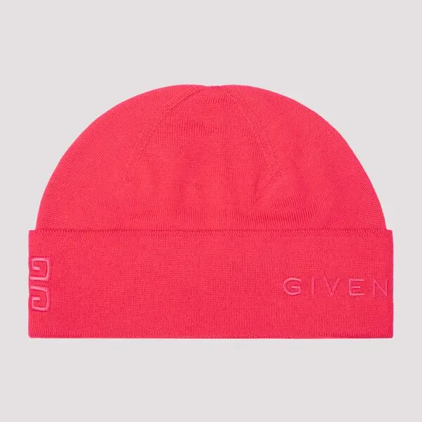 Givenchy Logo Embroidered Beanie