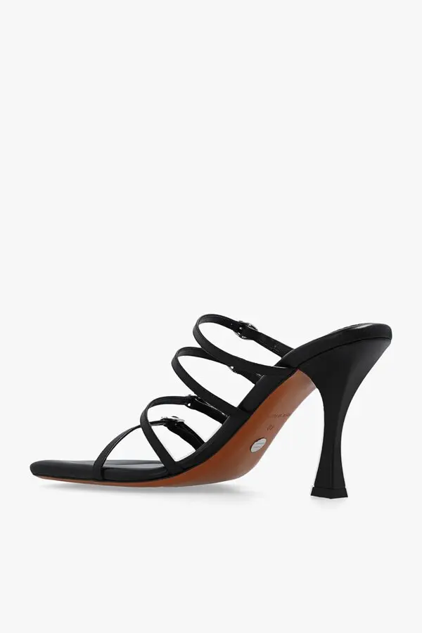Proenza Schouler Selma Square-toe Mules