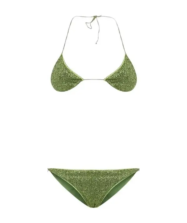 Oseree Lumière Triangle Bikini Set - White
