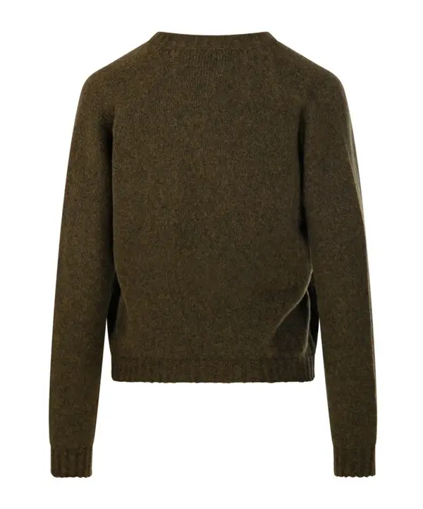 ROBERTO COLLINA V-neck Long Sleeve Sweater