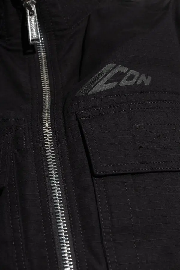 Dsquared2 Icon New Generation Double Pocket Bomber Jacket