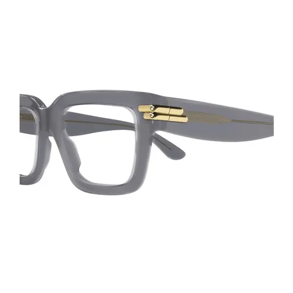 Bottega Veneta Square Frame Eyeglasses - Grey